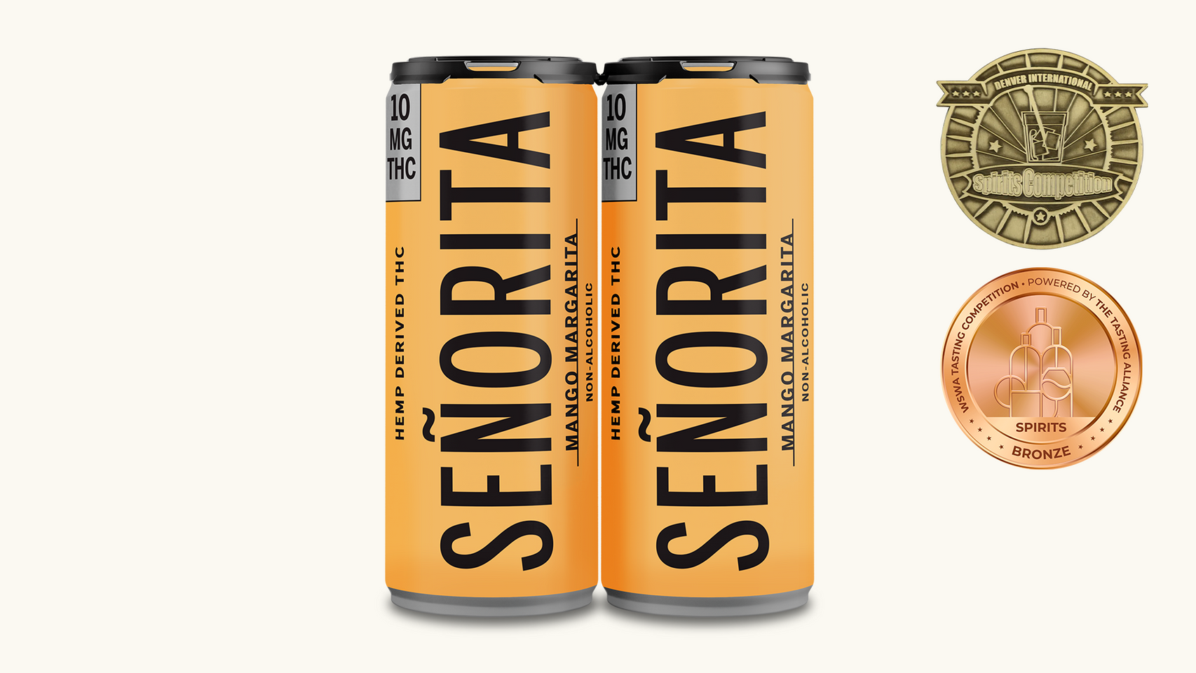 SEÑORITA DRINKS - THC HEMP-INFUSED, NON-ALCOHOLIC BEVERAGE, MARGARITA ...